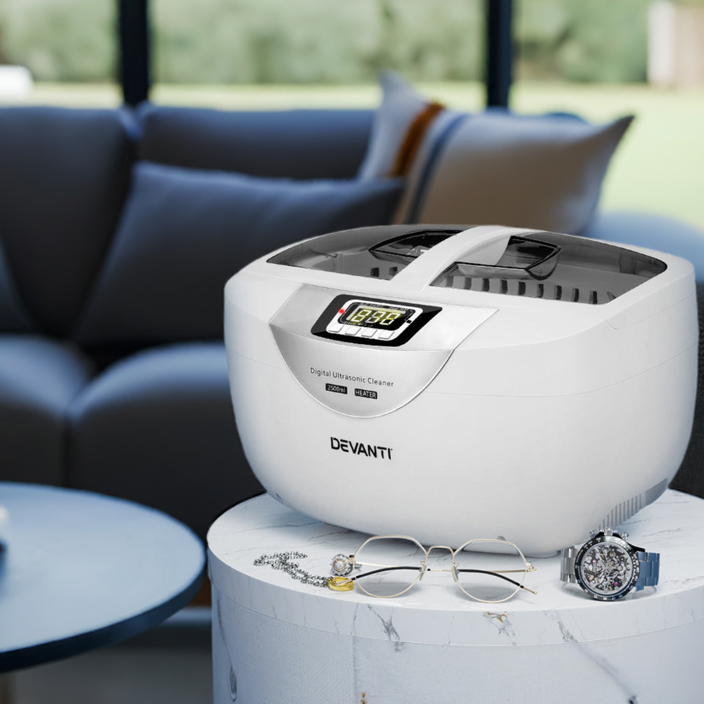 2500ml Ultrasonic Cleaner Heater Jewellery Glasses Cleaning Machine 70 ...