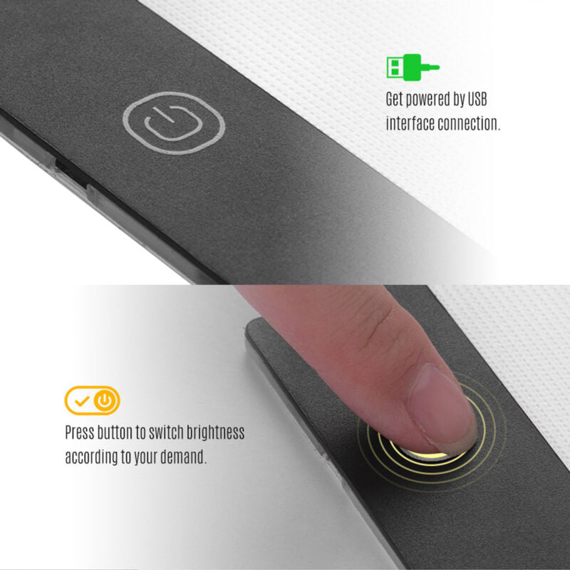 A3 LED Tracing Board Art Design Stencil Drawing Light Box – Direct On Sale