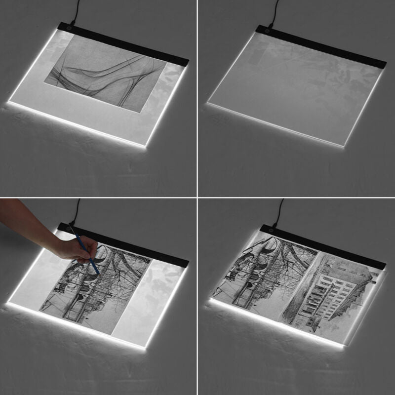 A3 LED Tracing Board Art Design Stencil Drawing Light Box – Direct On Sale