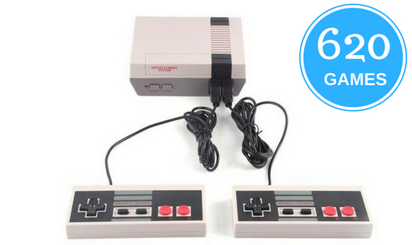 Mini Classic Game Console with 620 Built-In Games – Direct On Sale