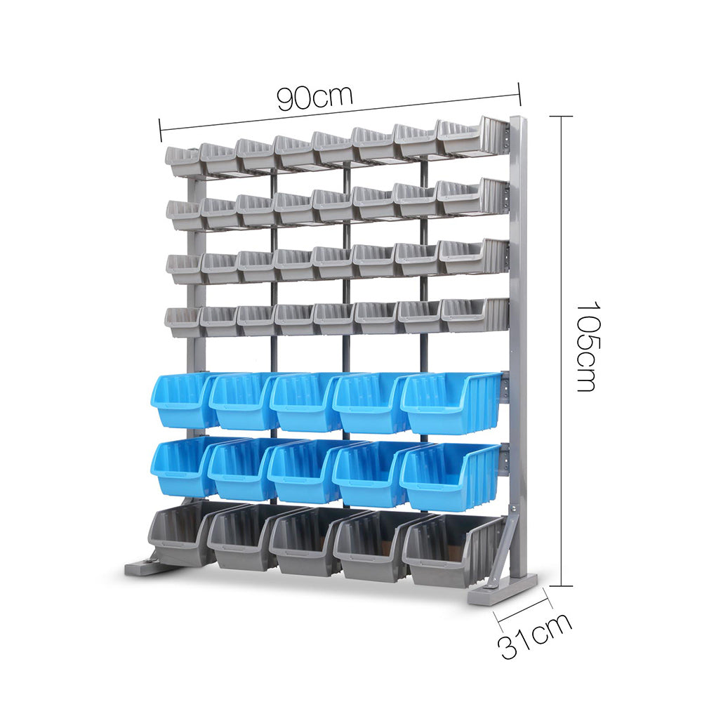 47 Bin Storage Rack – Direct On Sale