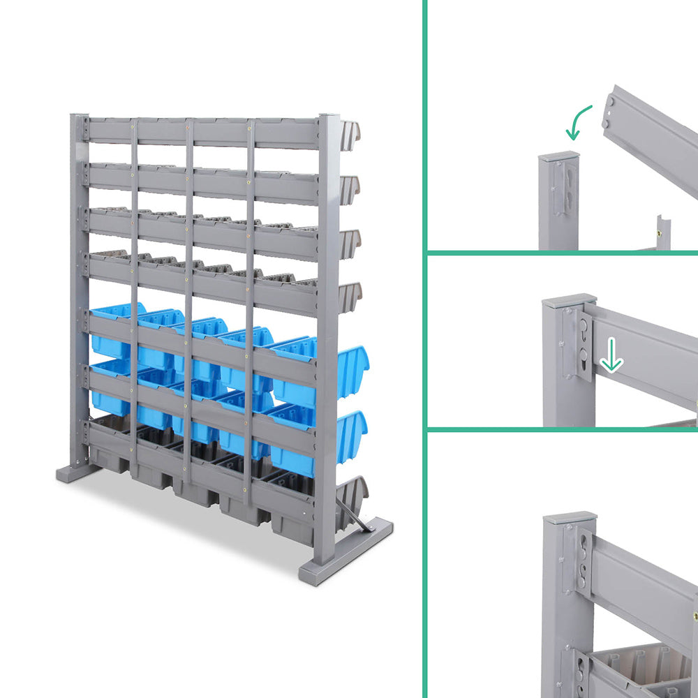 47 Bin Storage Rack – Direct On Sale