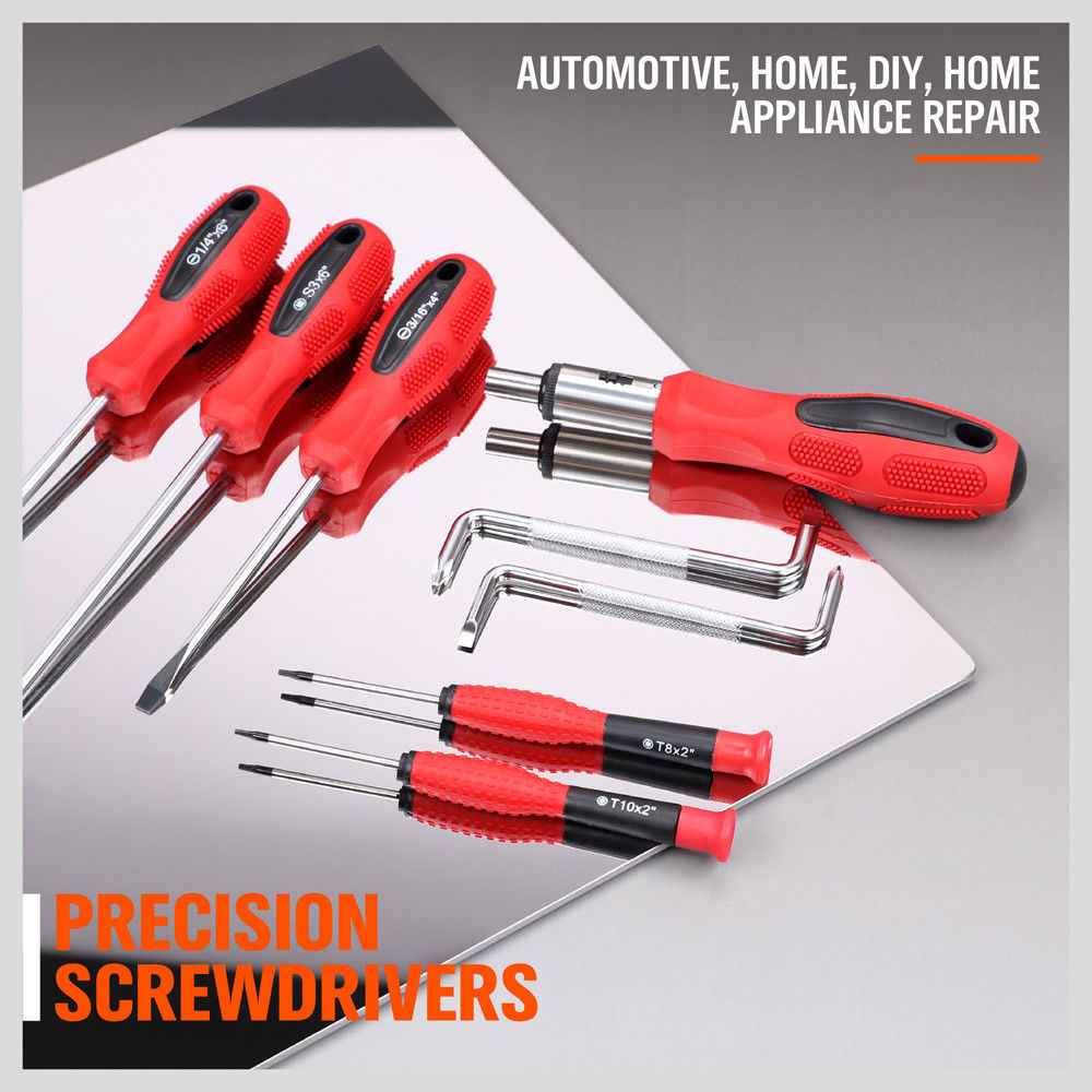 100Pc Magnetic Screwdriver Set – Direct On Sale