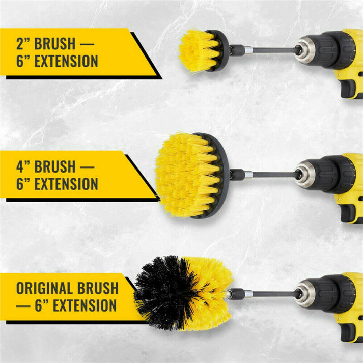 Power Scrubber Tool Kit for Effortless Cleaning Solutions – Direct On Sale