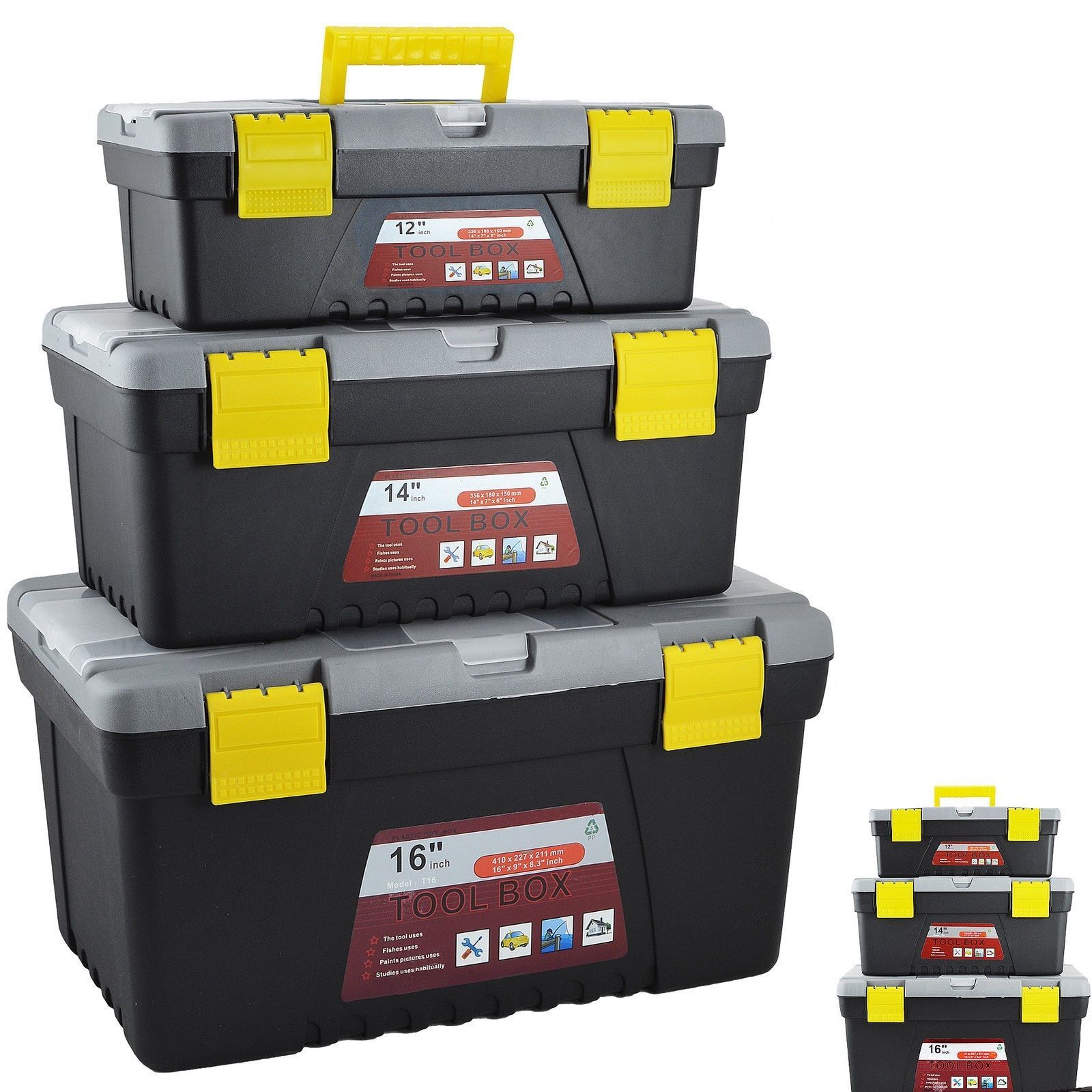 3Pc Tool-Box Set – Direct On Sale